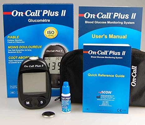 Oncall Plus II Blood Glucose Monitor