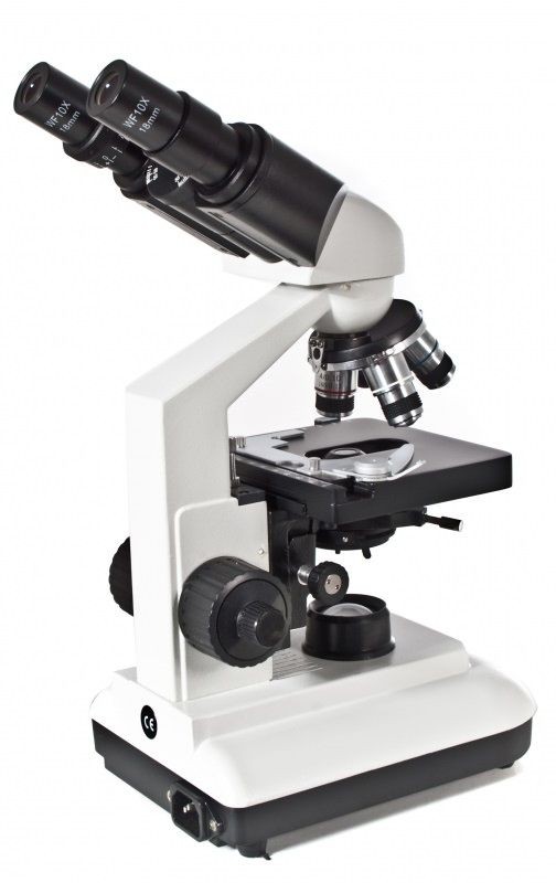 BINOCULAR BIOLOGICAL MICROSCOPE