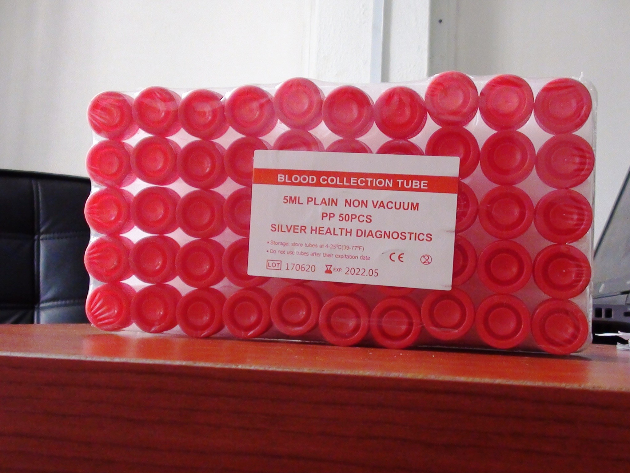 Plain Blood Bottle x50