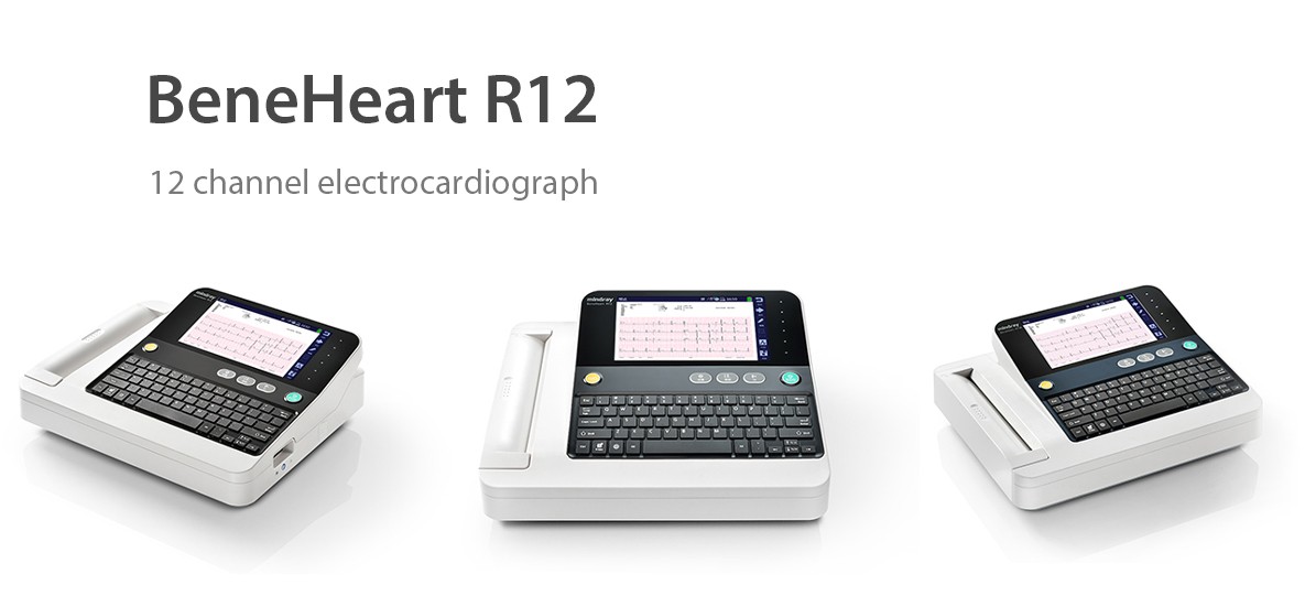 MINDRAY BENEHEART 12 CHANNEL ELECTROCARDIOGRAPH
