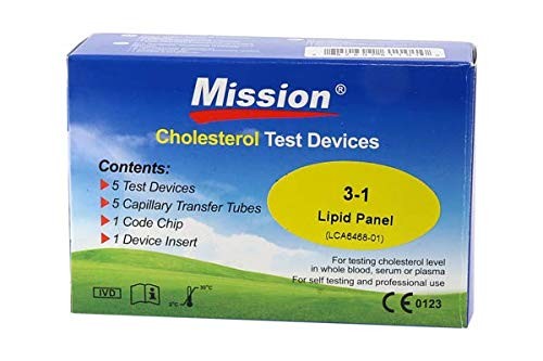 Mission Cholesterol Testing Device (5 Test)